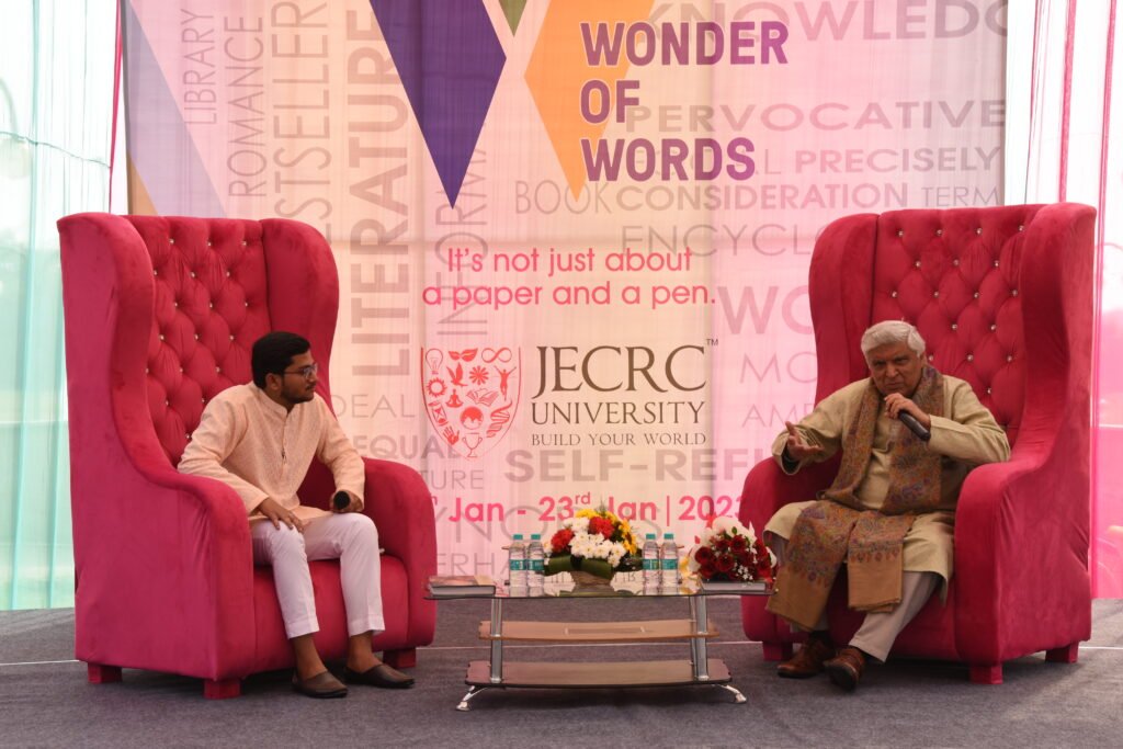 Javed Akhtar Graced JECRC University With His Presence - EBNW Story