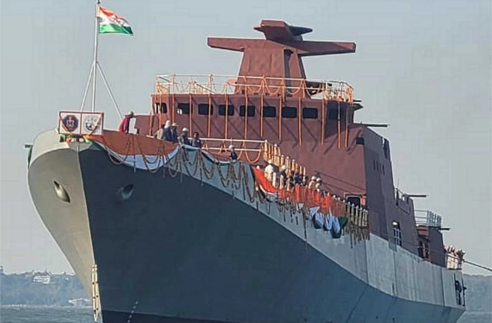 India Strengthens Naval Might With The Launch Of Stealth Frigate ...