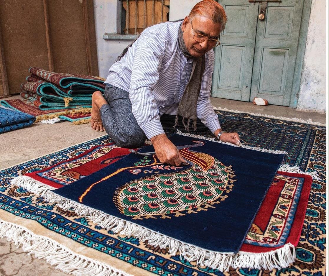 The Royal Touch: Gwalior’s Exquisite Carpets - EBNW Story