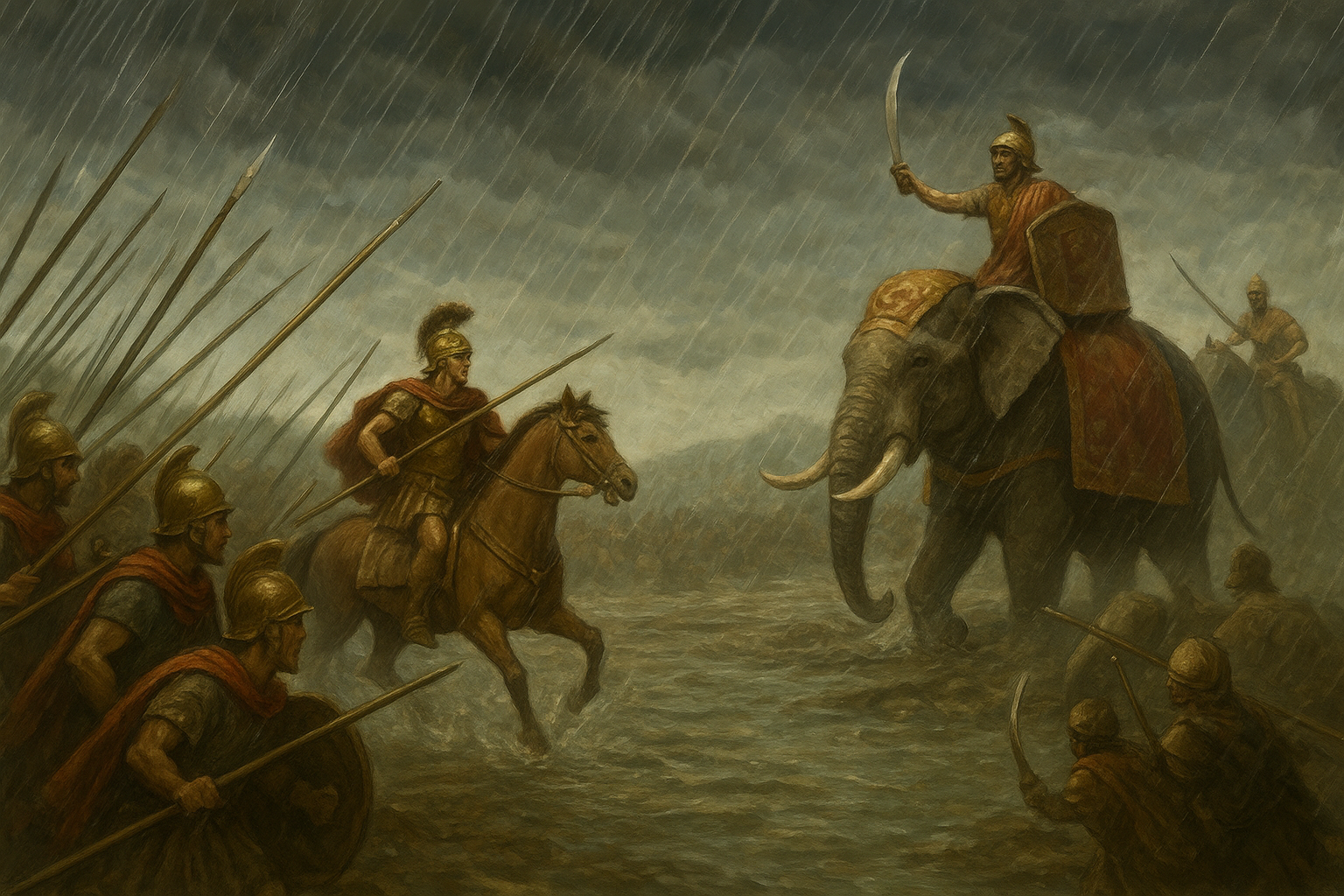 Alexander Vs Porus In Battle Of Hydaspes: The Epic Clash On The Banks ...