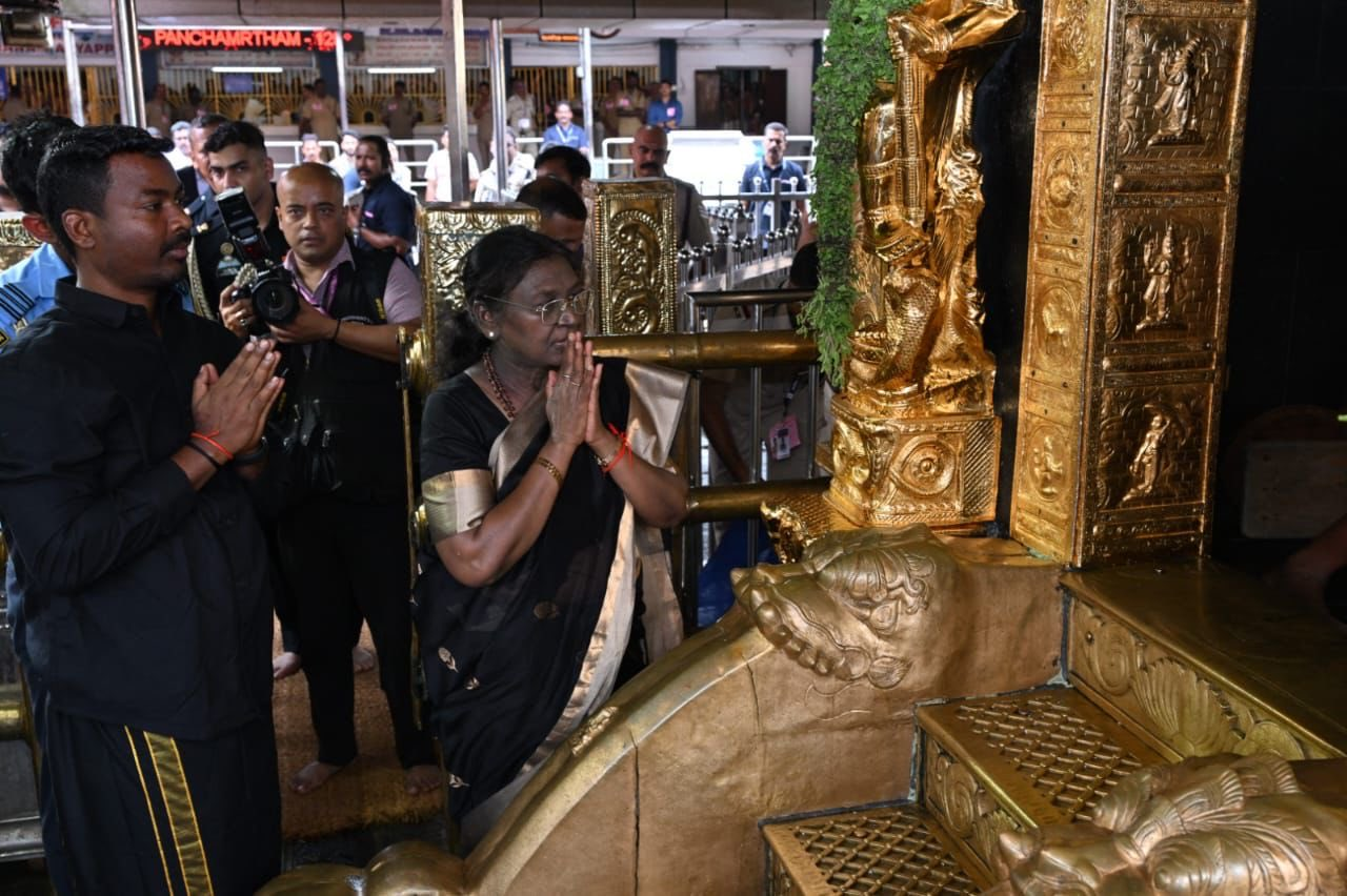 President Droupadi Murmu Visit To Sabarimala: Why It Is A Historic ...